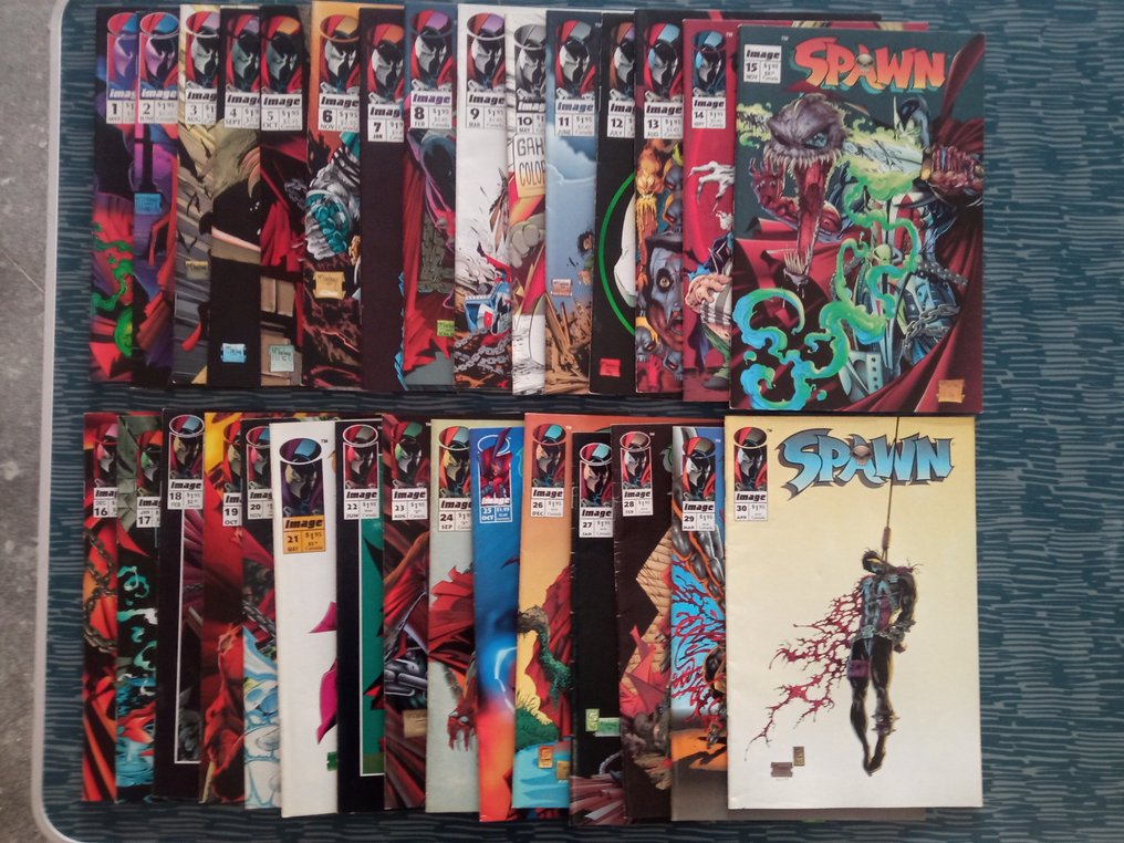 Spawn #1/30 - 30 Comic, Comic collection - First edition - 1992/1993 ...