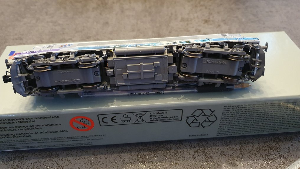 LS Models H0 - 11 203 - Electric locomotive (1) - BB7248R 'Burgundy' - SNCF - auction online ...