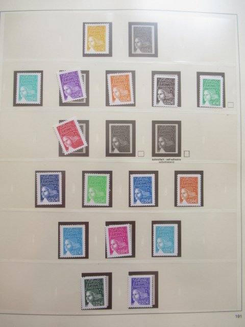 France 2002 - Superb collection of stamps in SAFE sheets - auction online Catawiki