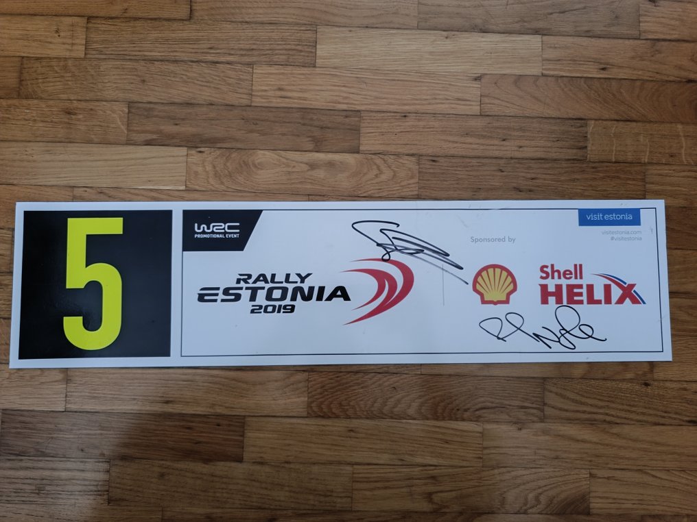 Hyundai WRC - Wrc - Craig Breen - 2019 - Stickers - auction online Catawiki