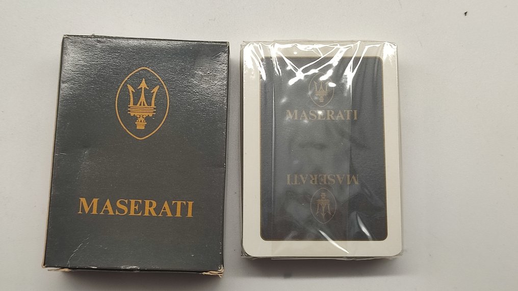 Maserati - Modiano - Playing cards - Prezioso Mazzo di Carte da Gioco ...