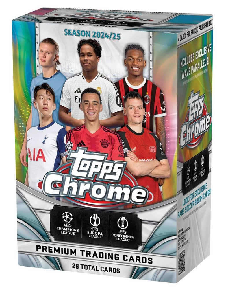 2024/2025 Topps Chrome Lamine Yamal, Lionel Messi, Ronaldinho, Ronaldo ...