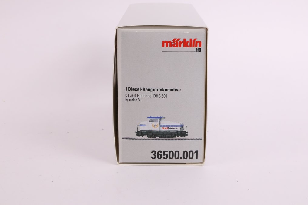 Märklin H0 - 36500.001 - Diesellocomotief (1) - DHG 500 '10 jaar 3rail Forum' - 3RF - online ...