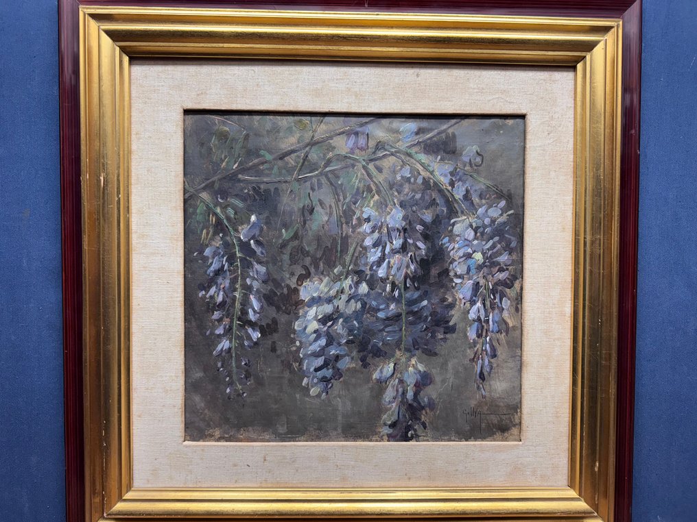Giuseppe Uva (1847-1937) - Composizione floreale - Catawiki Giuseppe Uva (1847-1937) - Composizione floreale - Catawiki