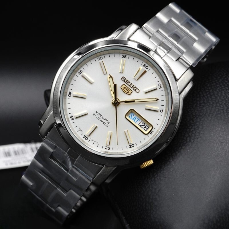 SEIKO 5 - DAY-DATE, DIAL BIANCO, NUOVO, GARANZIA, K91 - Senza Prezzo di Riserva - Uomo - 2025 ...