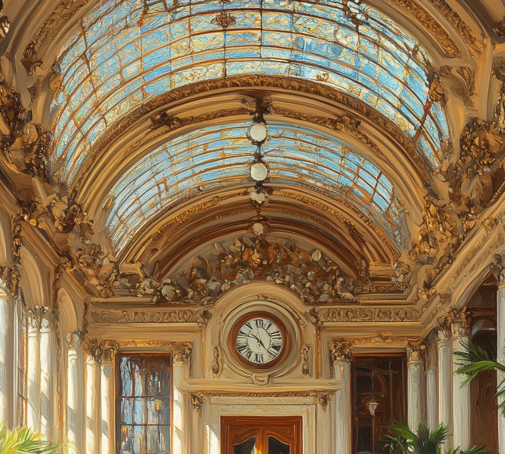 Irina Collins - Golden Hall XL · NO Reserve - Catawiki