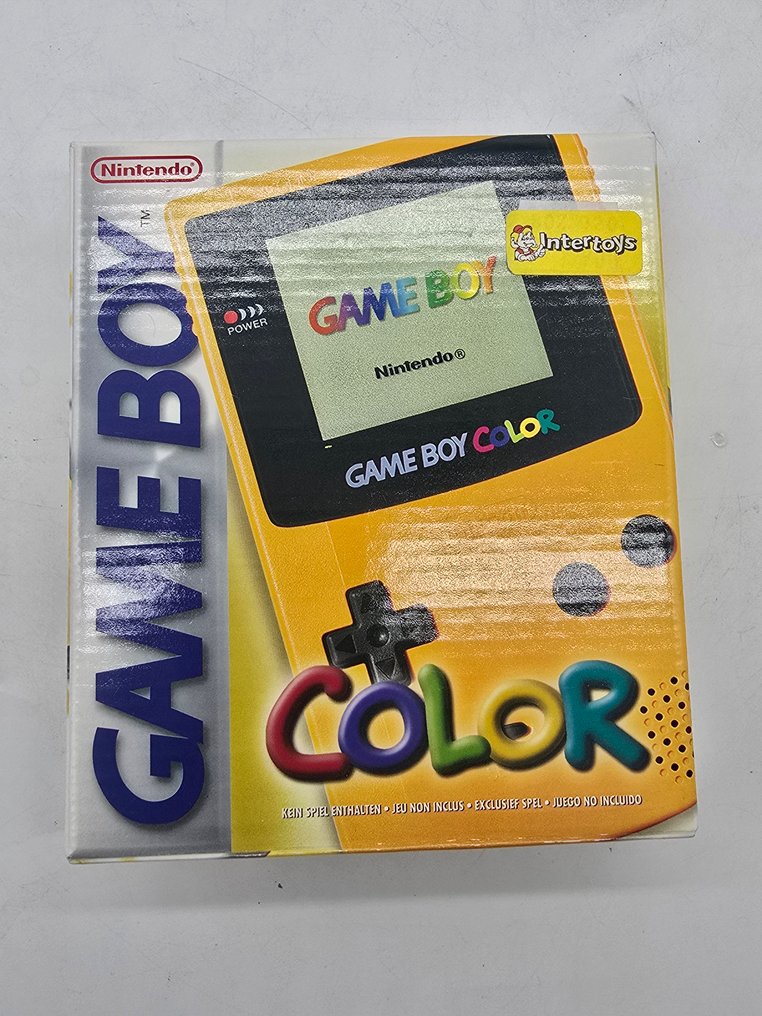 Nintendo - Gameboy Color - Old Stock - GBC Limited Edition Bee / Yellow ...
