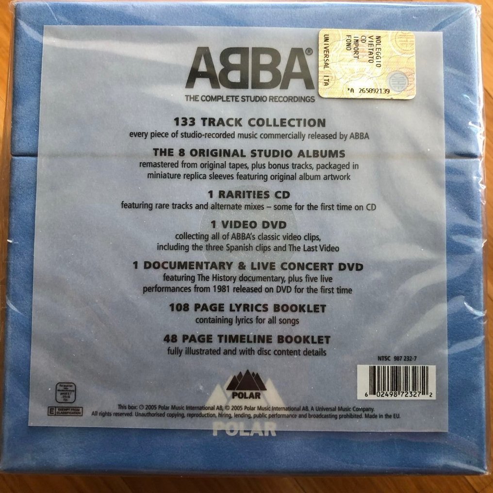 ABBA - ABBA The Complete Studio Recordings - Limited edition - sealed ...