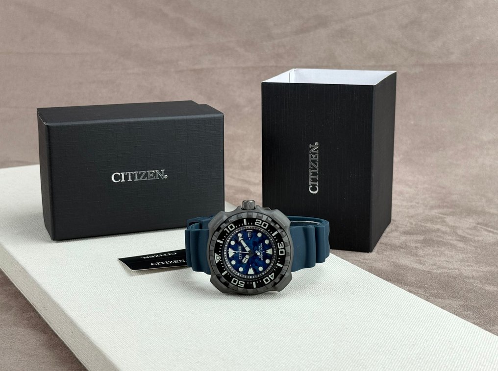 Citizen - Promaster Diver Blue Dial Super Titanium Date - BN0227-09L - Men - 2020+ - auction ...