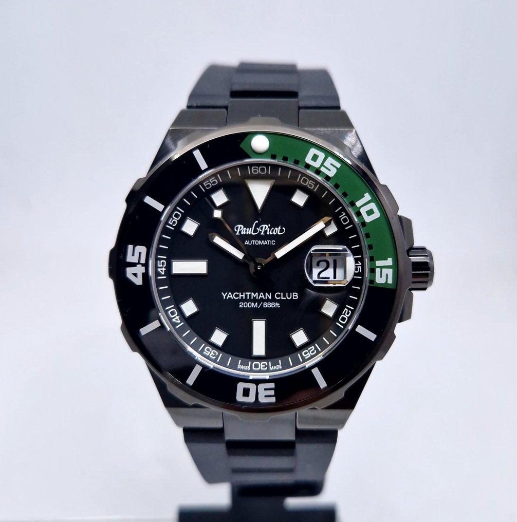 Paul Picot - Paul Picot Yachtman Club P1251N.NB.2614C - P1251N.NB.2614C - Hombre - Posterior a ...