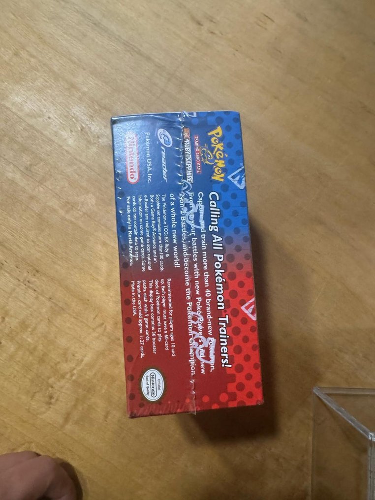 Pokémon - 1 Box - Pokémon TCG EX Ruby & Sapphire Booster Box - EX - EX Ruby and Sapphire ...
