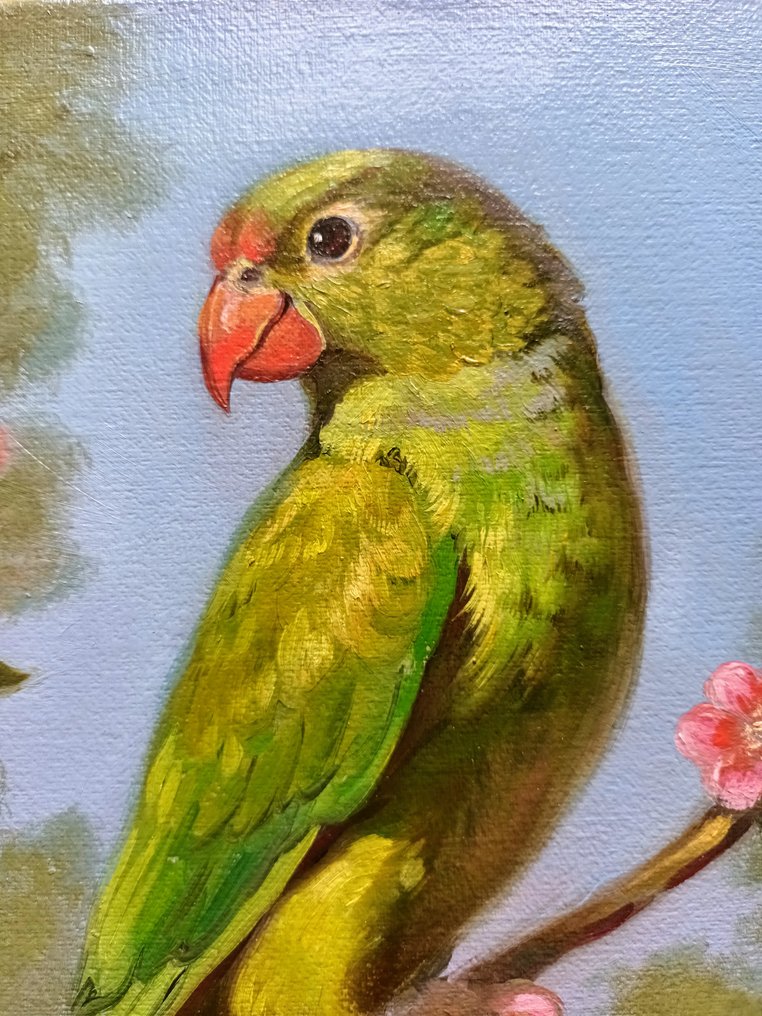 Anna Frolova (XX-XXI) - Зелений папуга - online veiling Catawiki