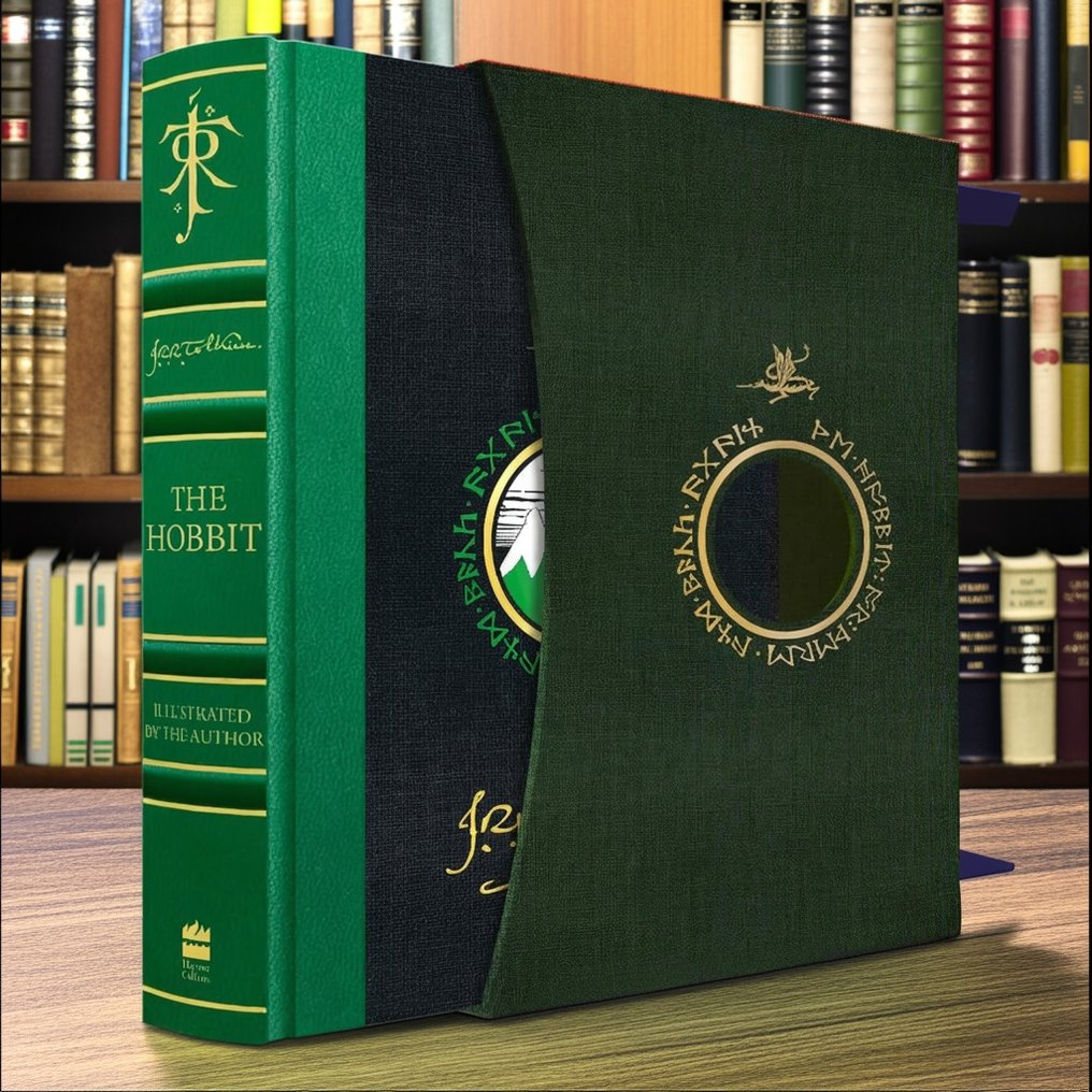 J. R. R. Tolkien (illustrated by Tolkien) - The Hobbit, Illustrated Deluxe Edition - 2023 ...