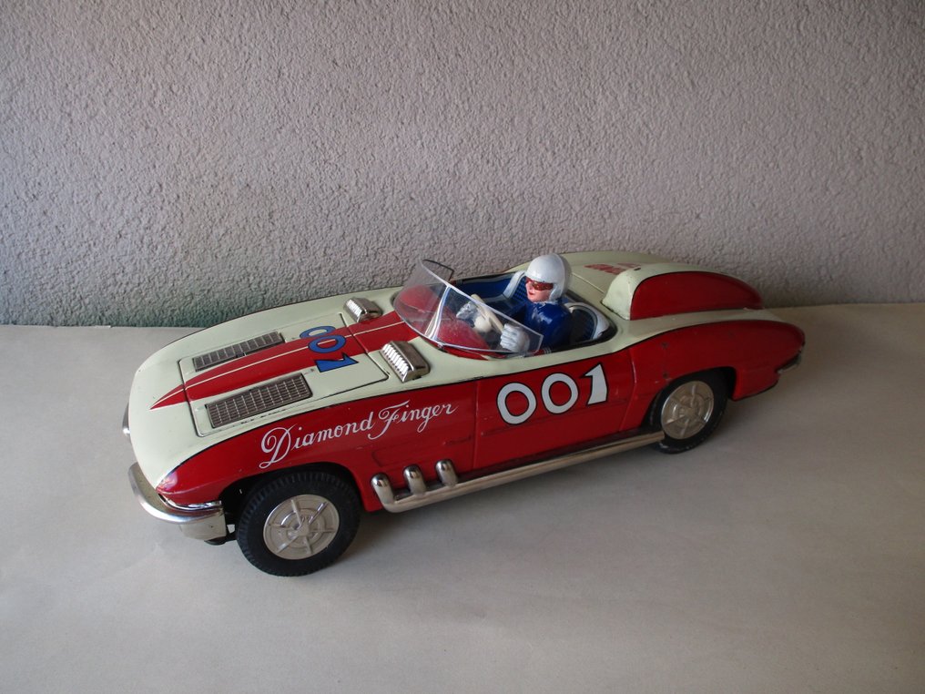 Ichida Japan - Toy - Diamond Finger 001 Corvette Stingray Speed Racer ...