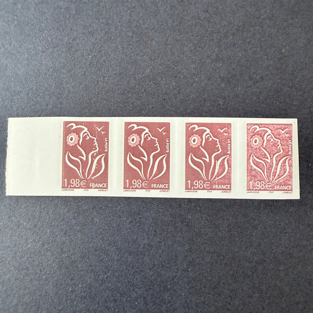 France - Y&T 3759 "Marianne Lamouche" non dentelé, impression def, en NEUFS ** - TB - Catawiki