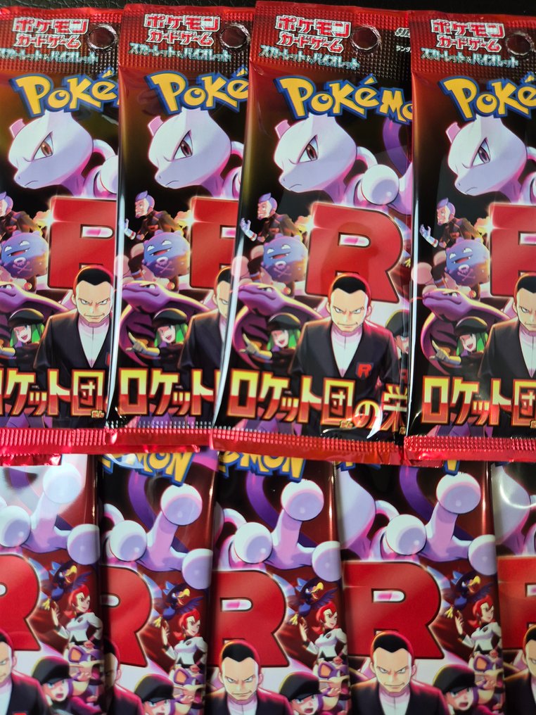 Pokémon - 15 Booster pack - Glory Of The Team Rocket Booster Packs ...