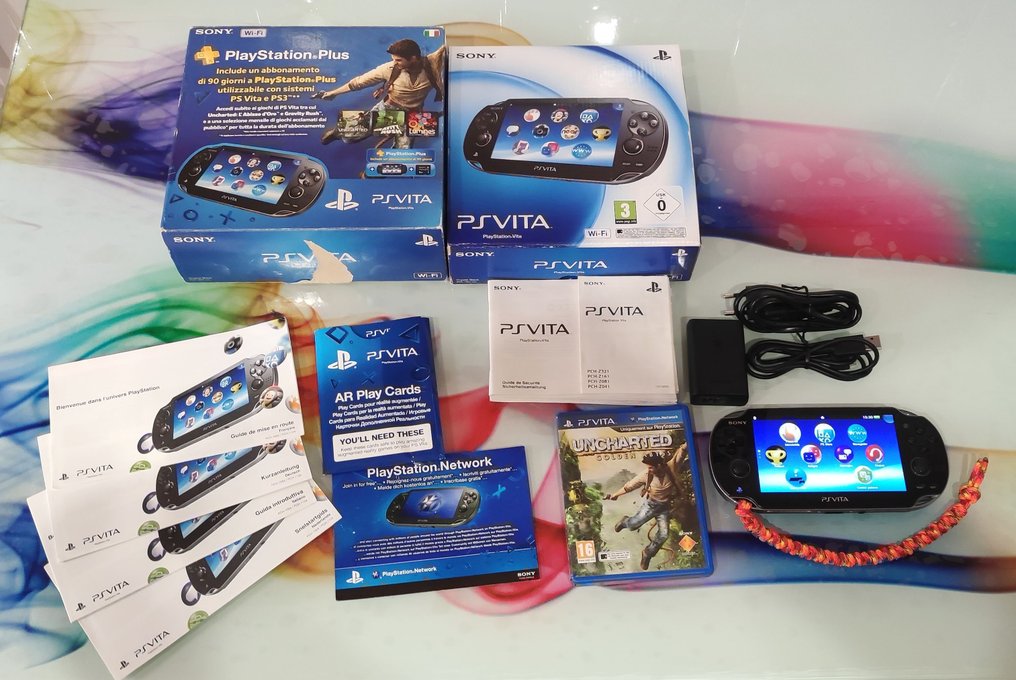 Sony - PS VITA - Sony PlayStation Vita Wi-Fi (PCH-1004) – Modelo original OLED – Completa con ...