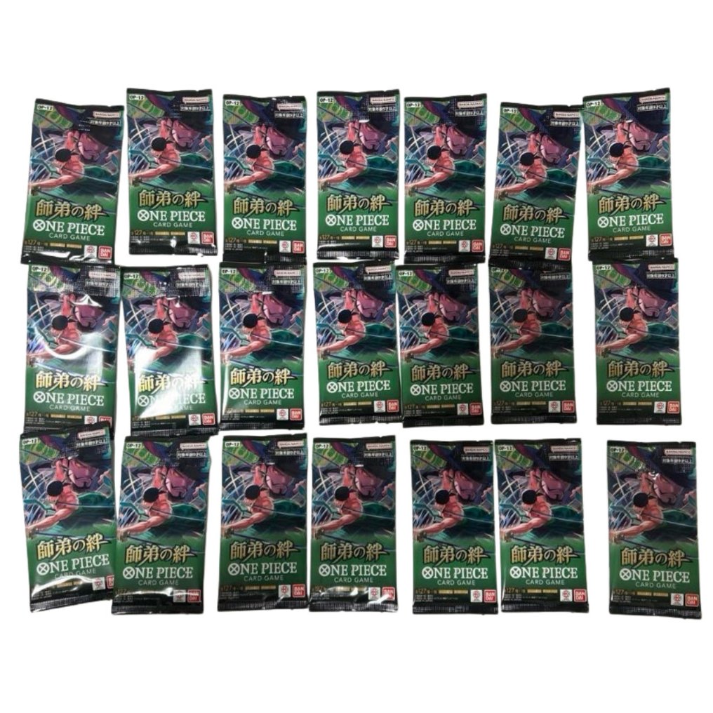 Bandai - 80 Booster pack - One Piece - Bond Between Master and Disciple ...