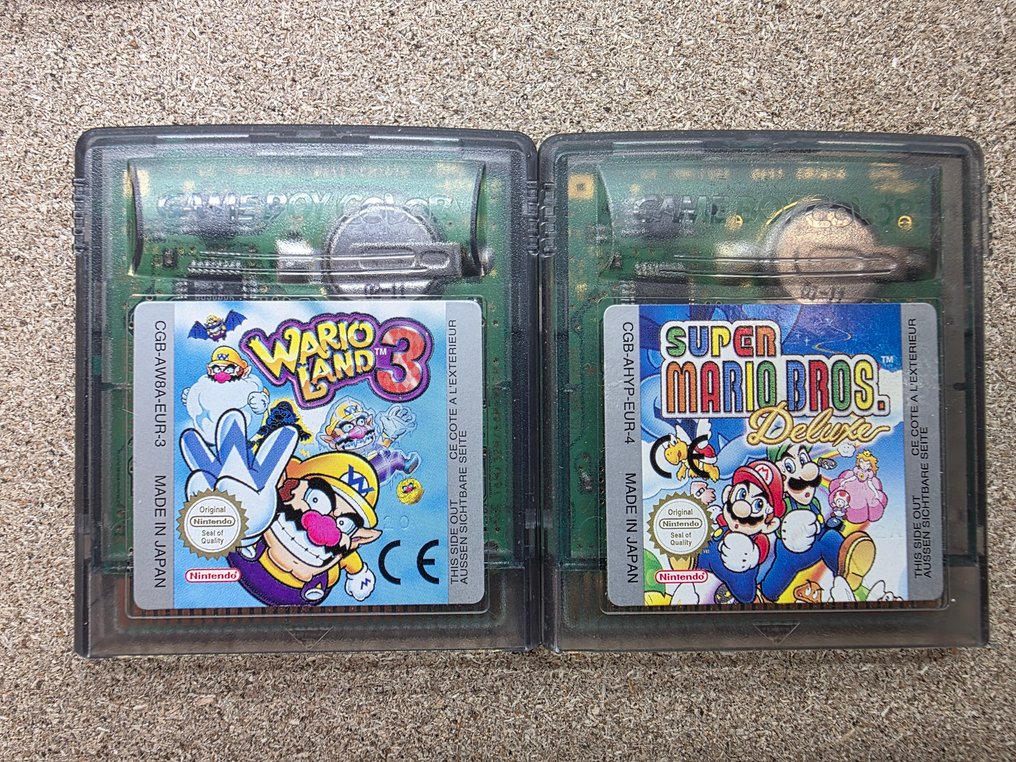 Nintendo - Gameboy Color - Nintendo - Authentic Game Cartridges - Mario ...