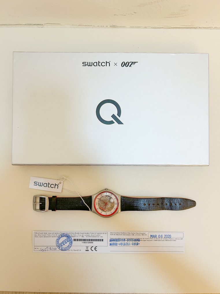 James Bond - Swatch × 007 James Bond Collector’s Edition Watch Set - Swatch - auction online ...