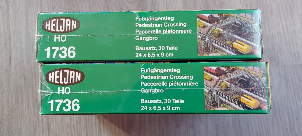 Heljan H0 - 1736 - Model train building kits (2) - Model kit ...