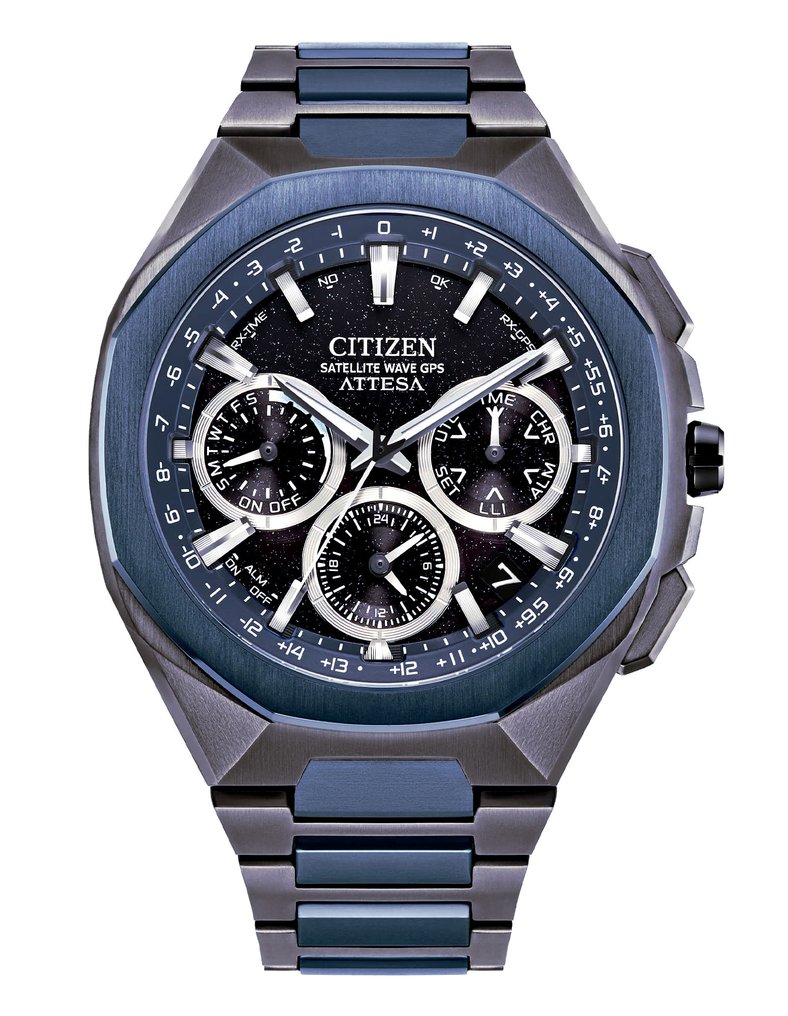 Citizen - Collezione Attesa Spaceship F950 Satellite Wave GPS DLC Blue ...
