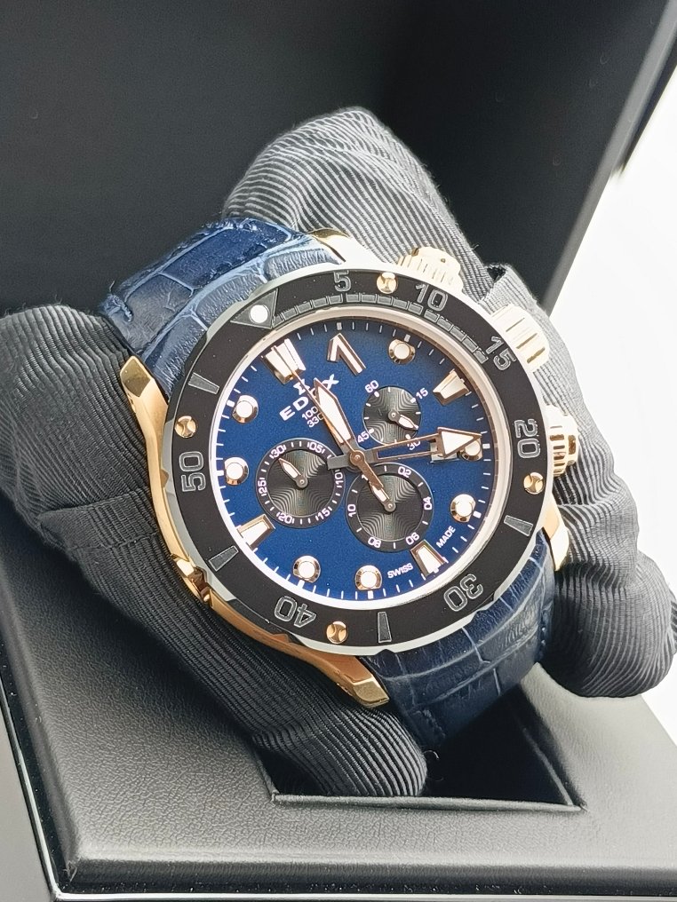 Edox - CO-1 Chronograph - 10242 - Men - 2020+ - auction online Catawiki