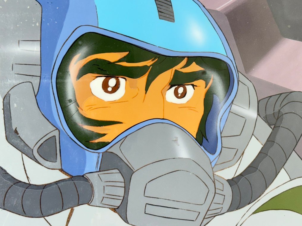 Toei Animation - Original animation cel of Curtis Newton with master ...