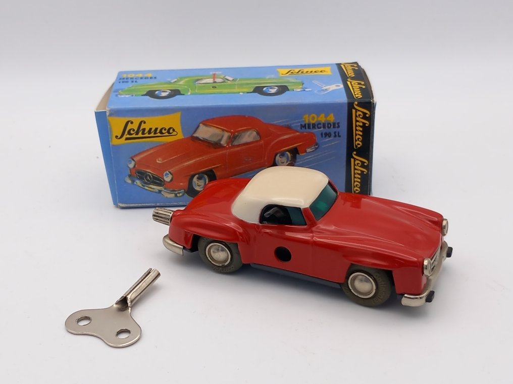 Schuco - Model sports car - Micro Racer 1044 Mercedes 190 SL - auction ...