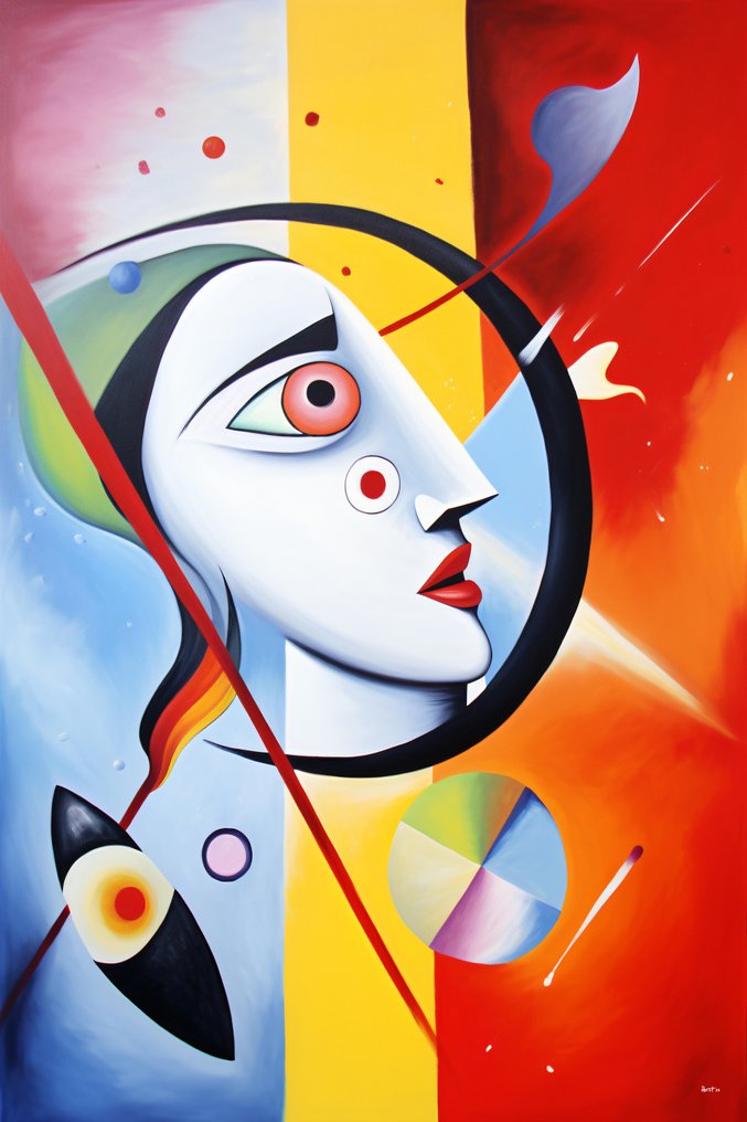 Felix van Horst (1988) - Surreal Stare (XXL) - auktion Catawiki
