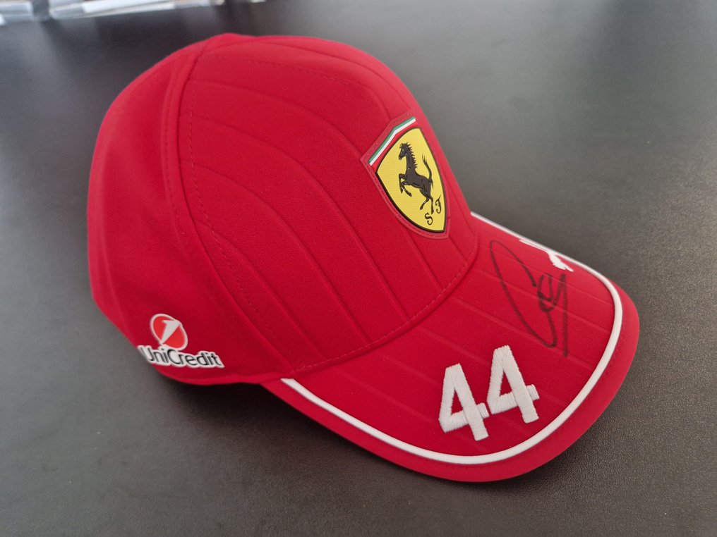 Ferrari - Formula One - Lewis Hamilton - Baseball cap - auction online ...