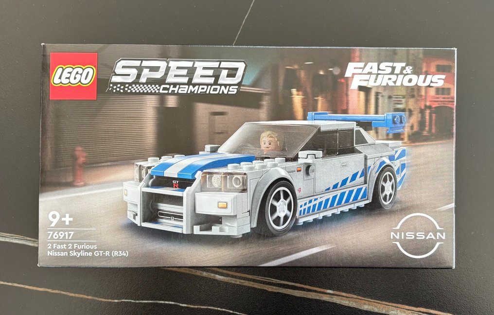 LEGO Set - 76917 - Speed Champions - 2 Fast 2 Furious Nissan Skyline GT-R (R34) 76917 - auction ...