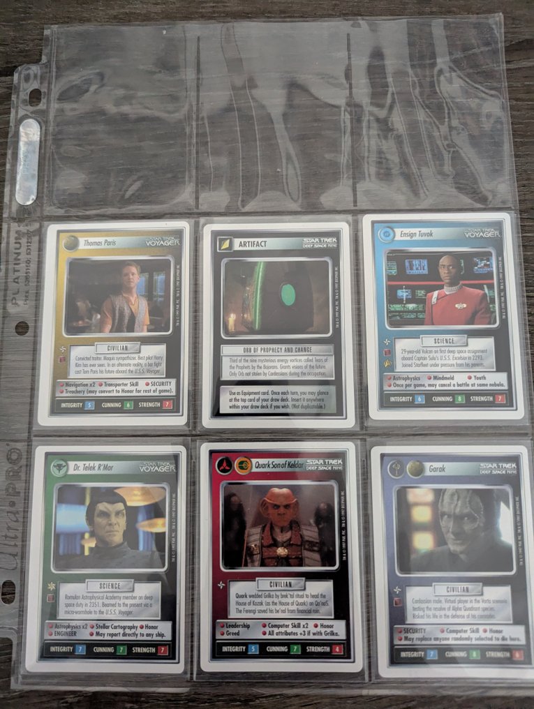 Decipher, Inc. - 84 Card - Star Trek Original edition - auction online ...