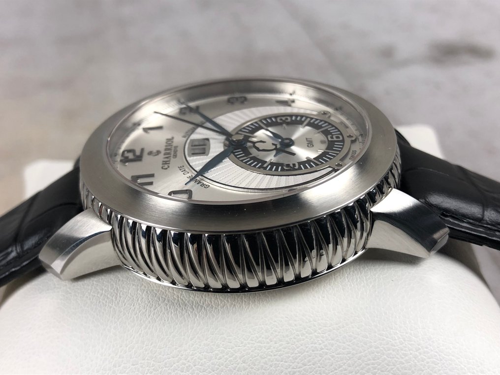 Philippe Charriol - Colvmbvs Grande Date GMT Automatic - No Reserve Price - CO46GMTS.361.00 ...