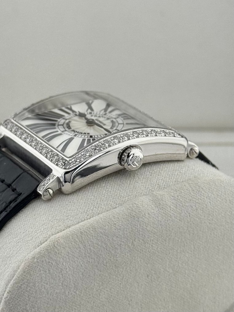 Franck Muller - Master Square Factory Diamond - 6002 M B QZ R D 1R ...