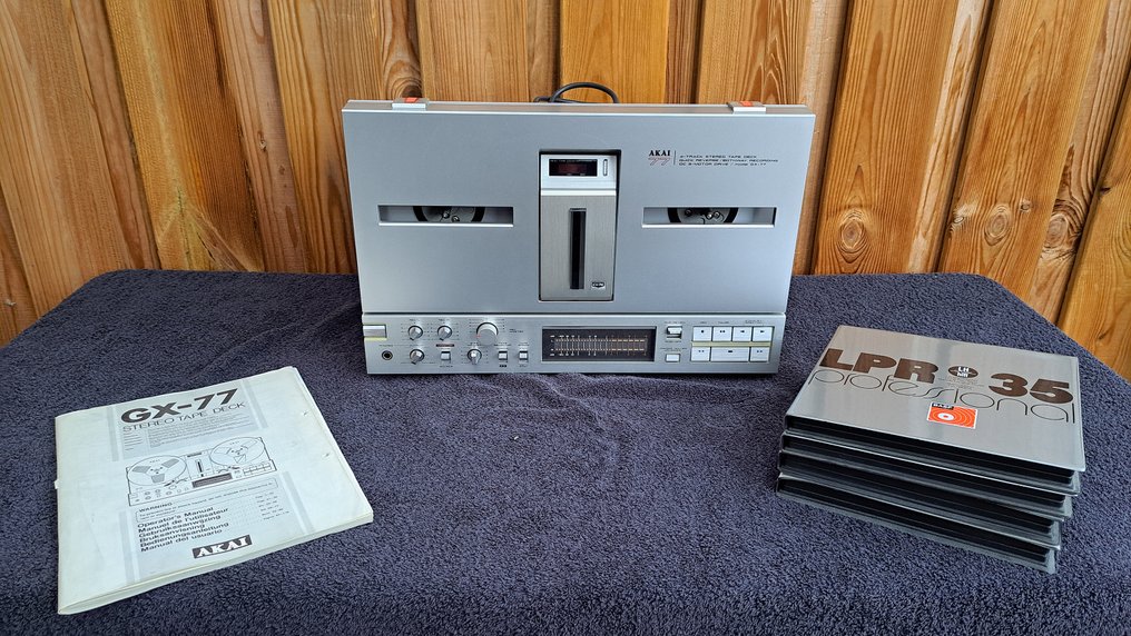Akai - GX-77 - 6 Köpfe - Spulentonbandgerät, 18 cm - auktion Catawiki