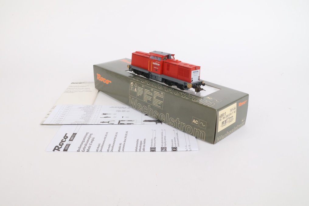Roco H0 - 68911 - Diesellocomotief (1) - BR 204 - Railion - online ...
