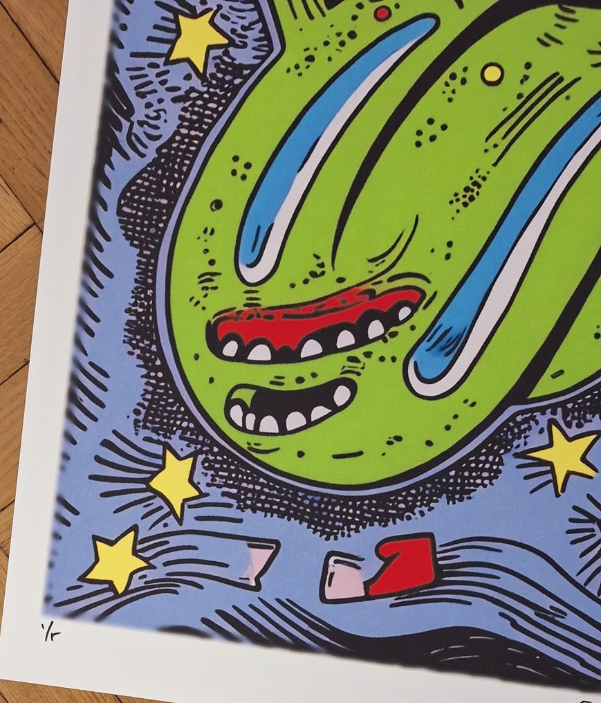 Rolling Stones - Tribute series - Icons Reimagined Keith Haring - by Emma Wildfang - Edizione ...