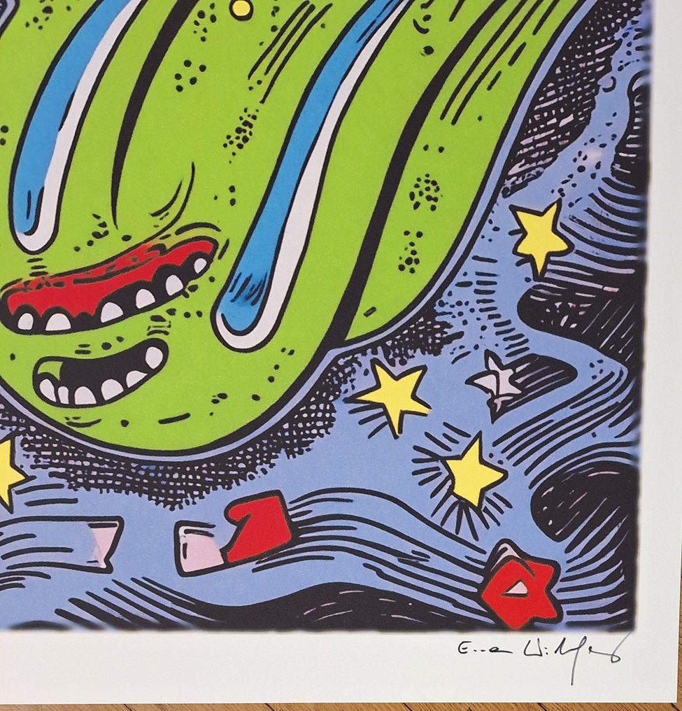 Rolling Stones - Tribute series - Icons Reimagined Keith Haring - by Emma Wildfang - Edizione ...