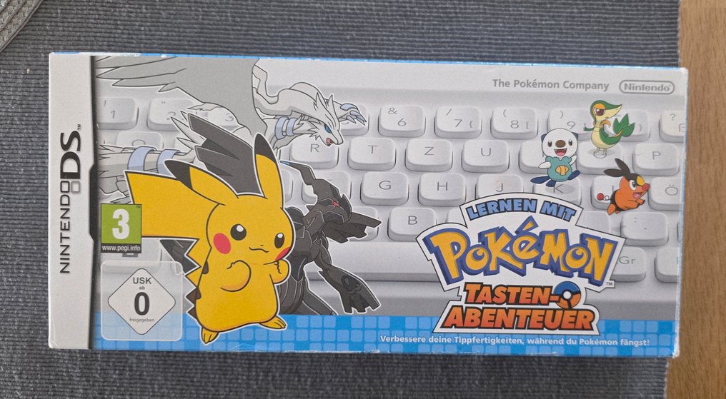 Nintendo - DS - Learning with Pokémon: Typing Adventure - Mint - Rare ...
