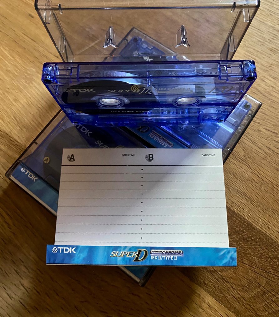 TDK - SA90 / SA60 / SA50 / Super D120 / SD90 Lege audiocassette - Diverse modellen - online ...