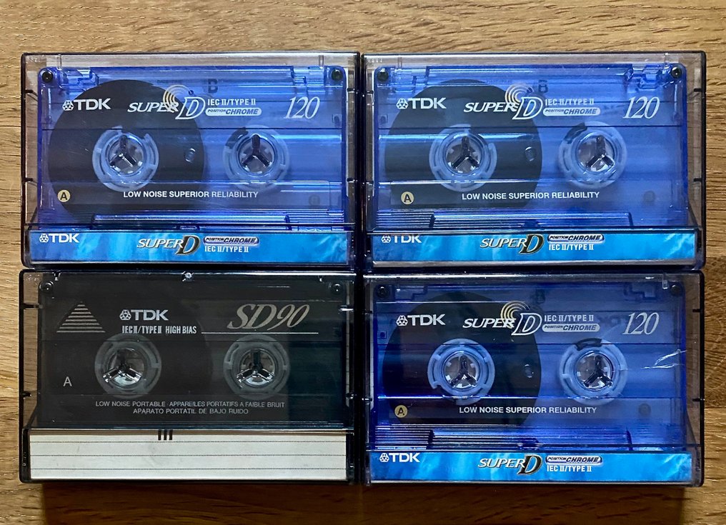 TDK - SA90 / SA60 / SA50 / Super D120 / SD90 Lege audiocassette - Diverse modellen - online ...