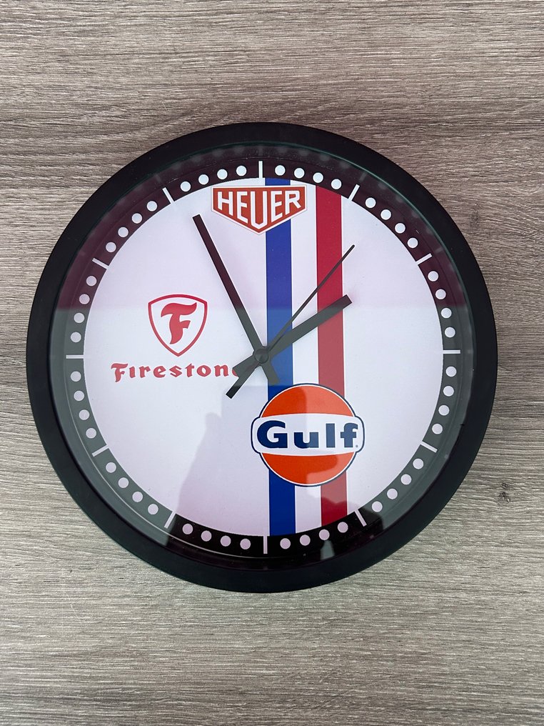 Clock - gulf - Horloge Gulf Le Mans Steeve Mcqueen - 2025 - Catawiki