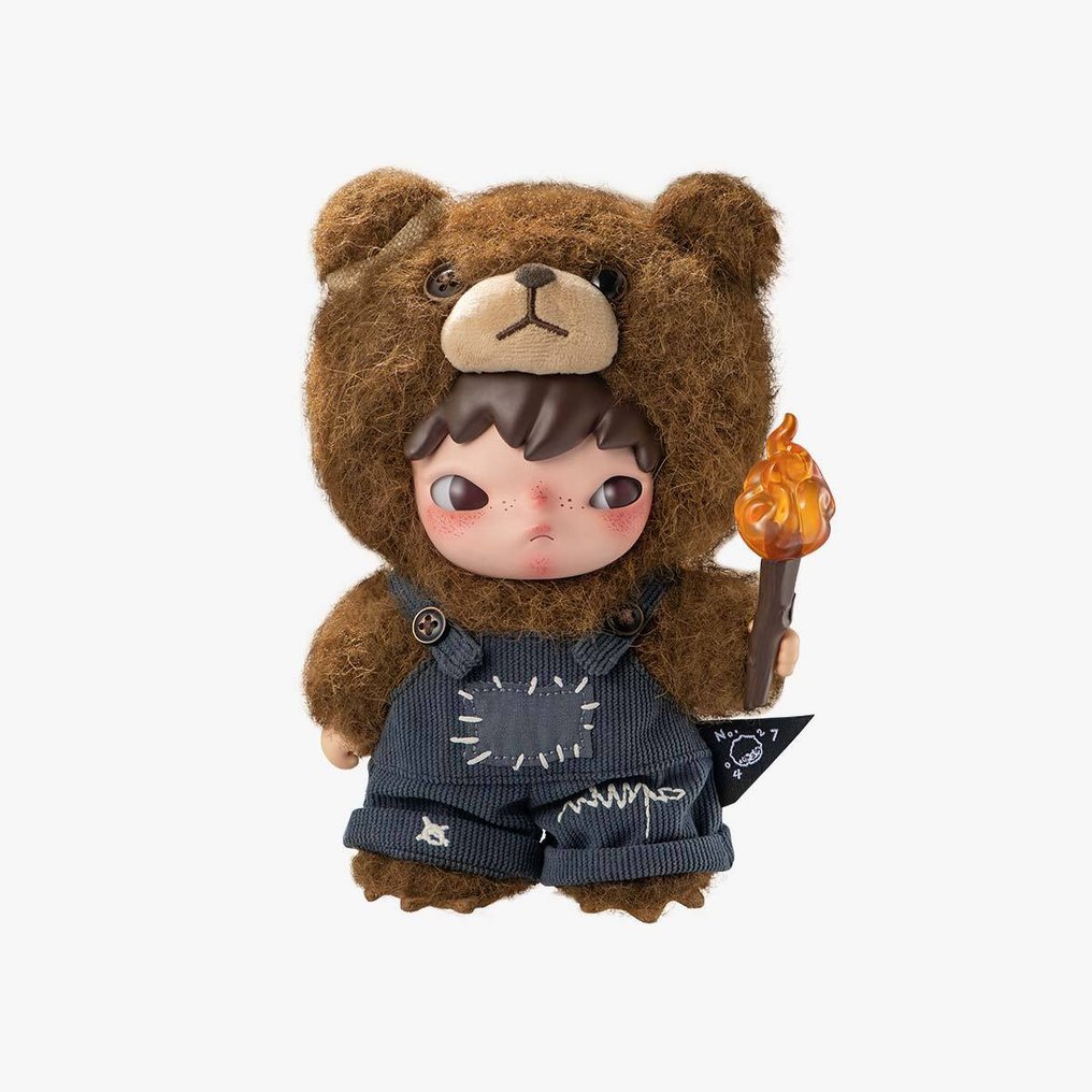 Pop Mart - Plush toy Labubu Hirono living wild - 2020+ - China ...