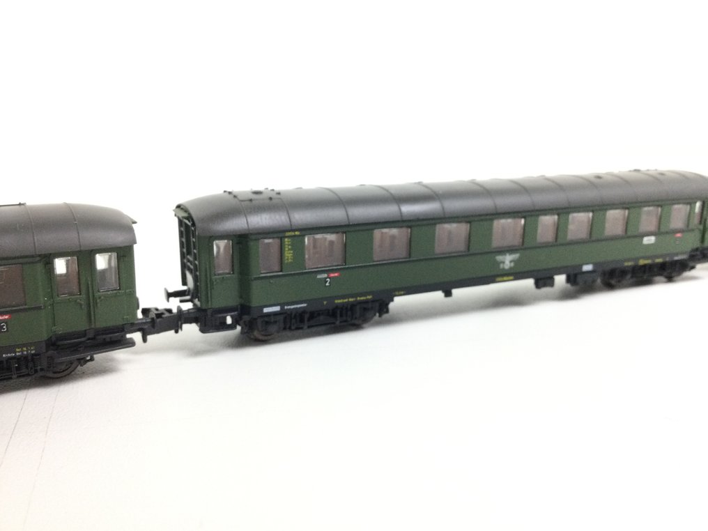Roco N - 24001 - Ensemble de wagons de passagers pour trains miniatures ...