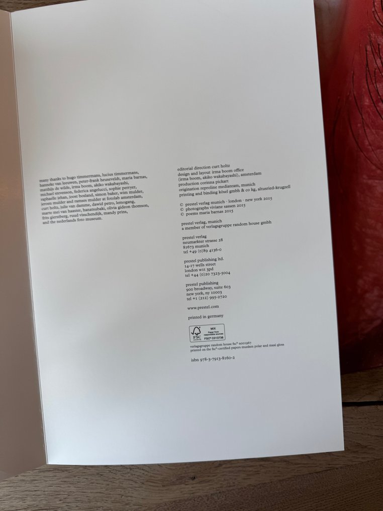 Viviane Sassen - Umbra - 2015 - online veiling Catawiki