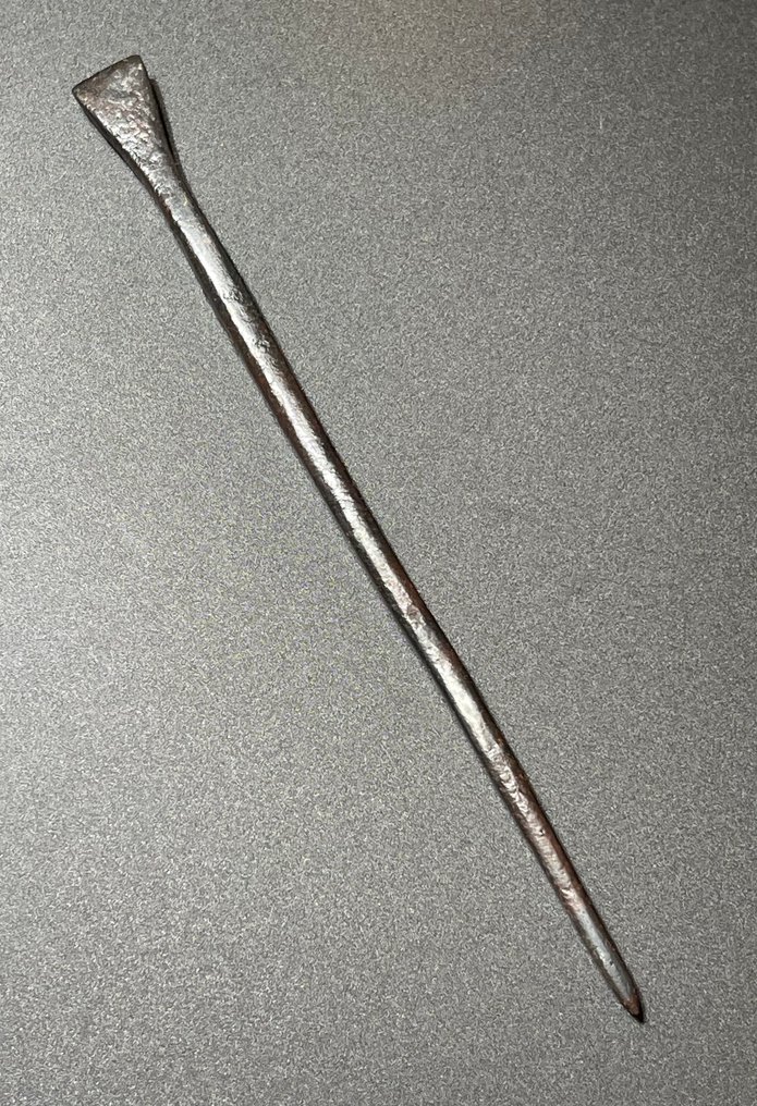 Ancient Roman Iron Very Rare and Absolutely Intact Writing Instrument ...