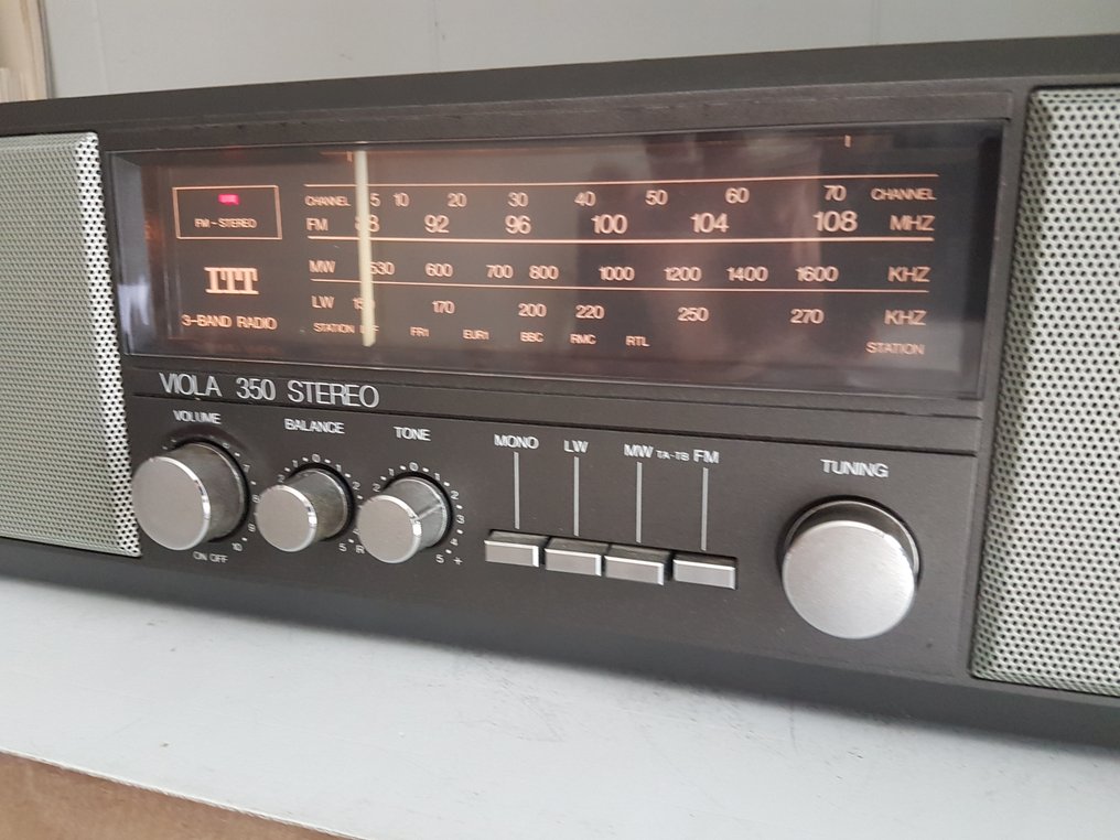 ITT - Viola 350 - '80 Vintage Transistorradio - online veiling Catawiki
