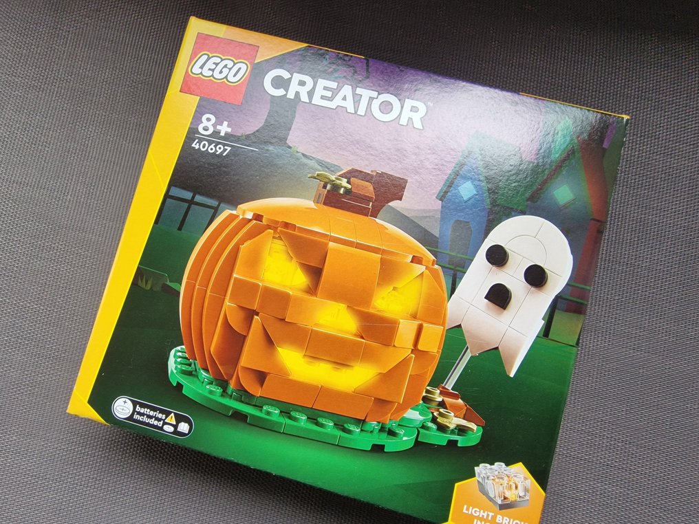 LEGO Set - Creator, Seasonal - Halloween Pumpkin 40697 and VIP add on ...