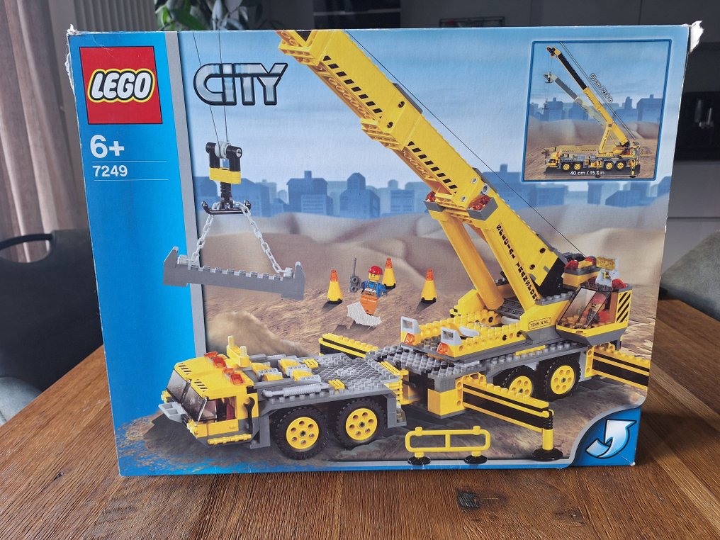 Lego Set - 7249 - City - Mobile Crane - online veiling Catawiki